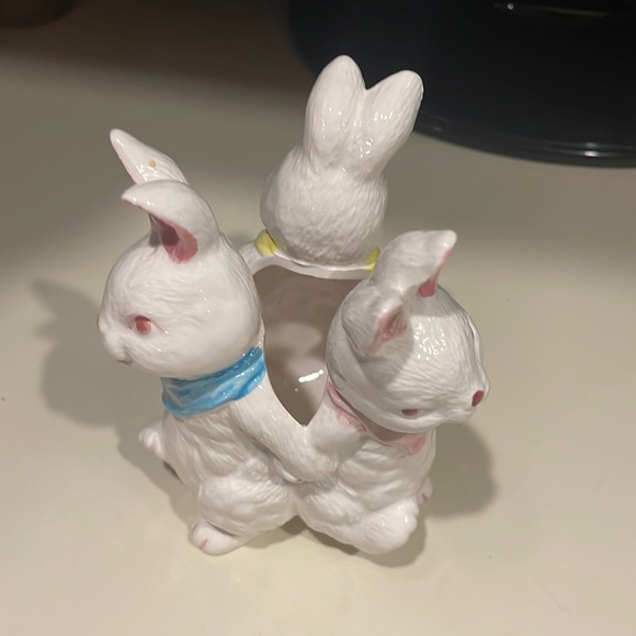 Accents | Vintage Triple Rabbit Vase | Poshmark